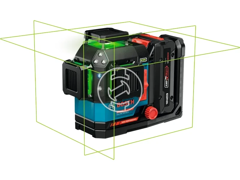 Bosch EXLL18V-120-33CG nivela laser cu linii 1x4Ah, L-BOXX Zivtool ...